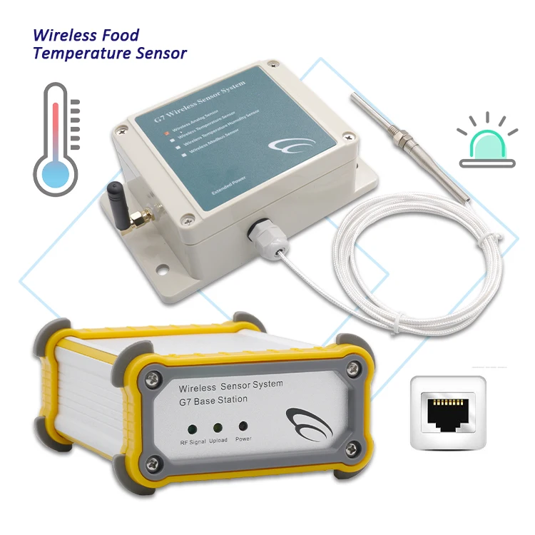 Wireless Food Temperature Sensor - Precision & Reliability