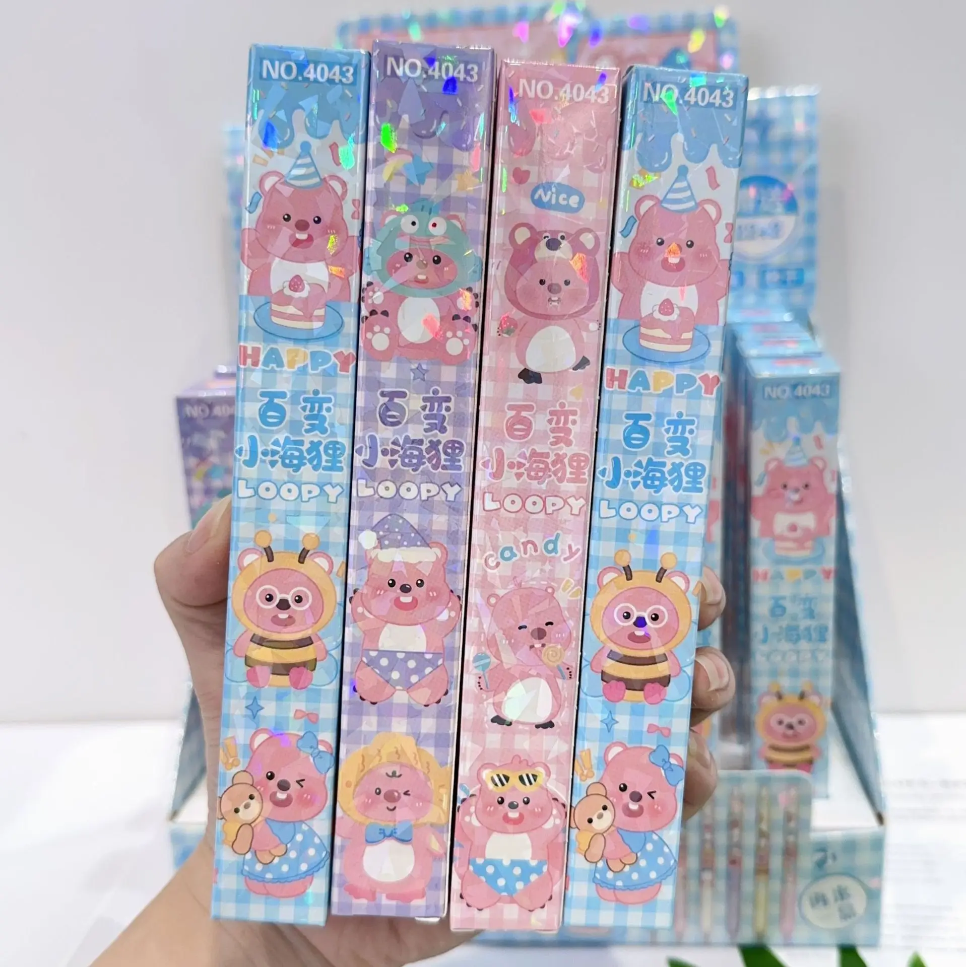 Cartoon Loopy Draw Blind Box Neutral Pen Kids Cute Signature Pen ...