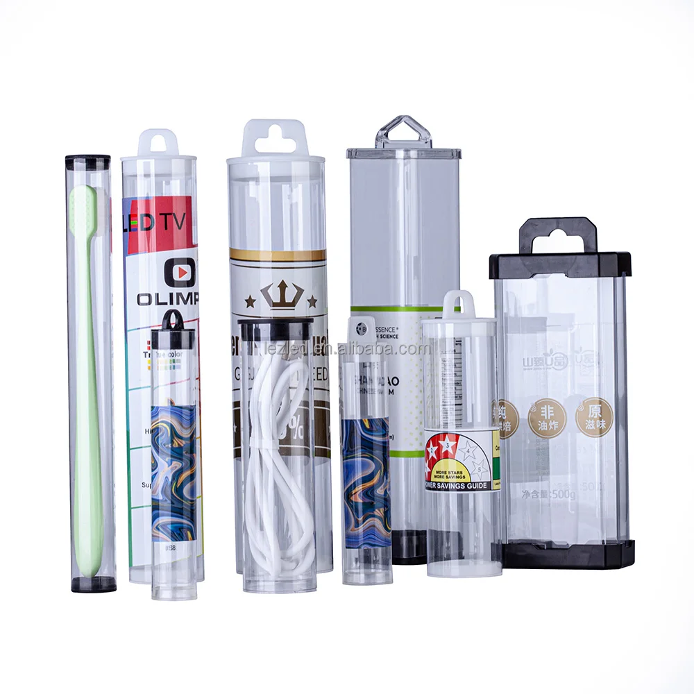 Small Plastic Tube Containers - Versatile Gift & Craft Packaging