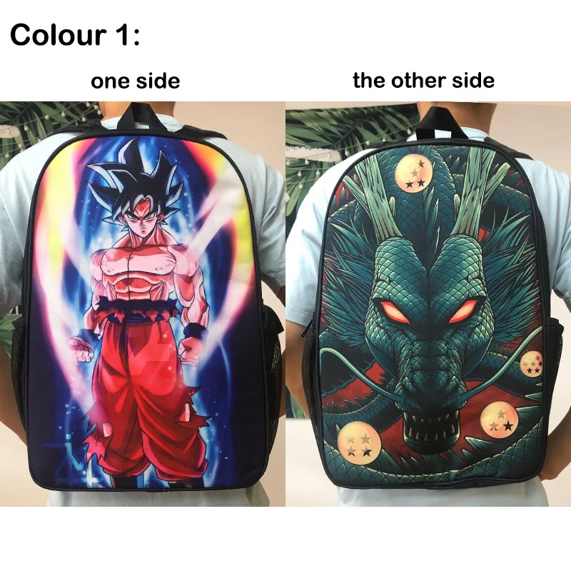 Double Sided Schoolbag New Seven Dragon Ball Wukong Primary And ...