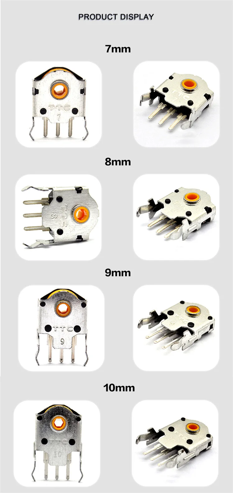 TTC Mouse Golden Wheel Encoder E103 for E-Sport Performance