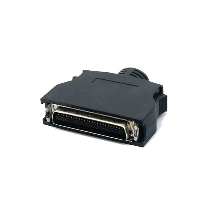 Kinkuo Scsi Mdr 50pin Hpcn 50p Male Connector With Abs Hood Solder Type Scsi 50 Pin Male ...