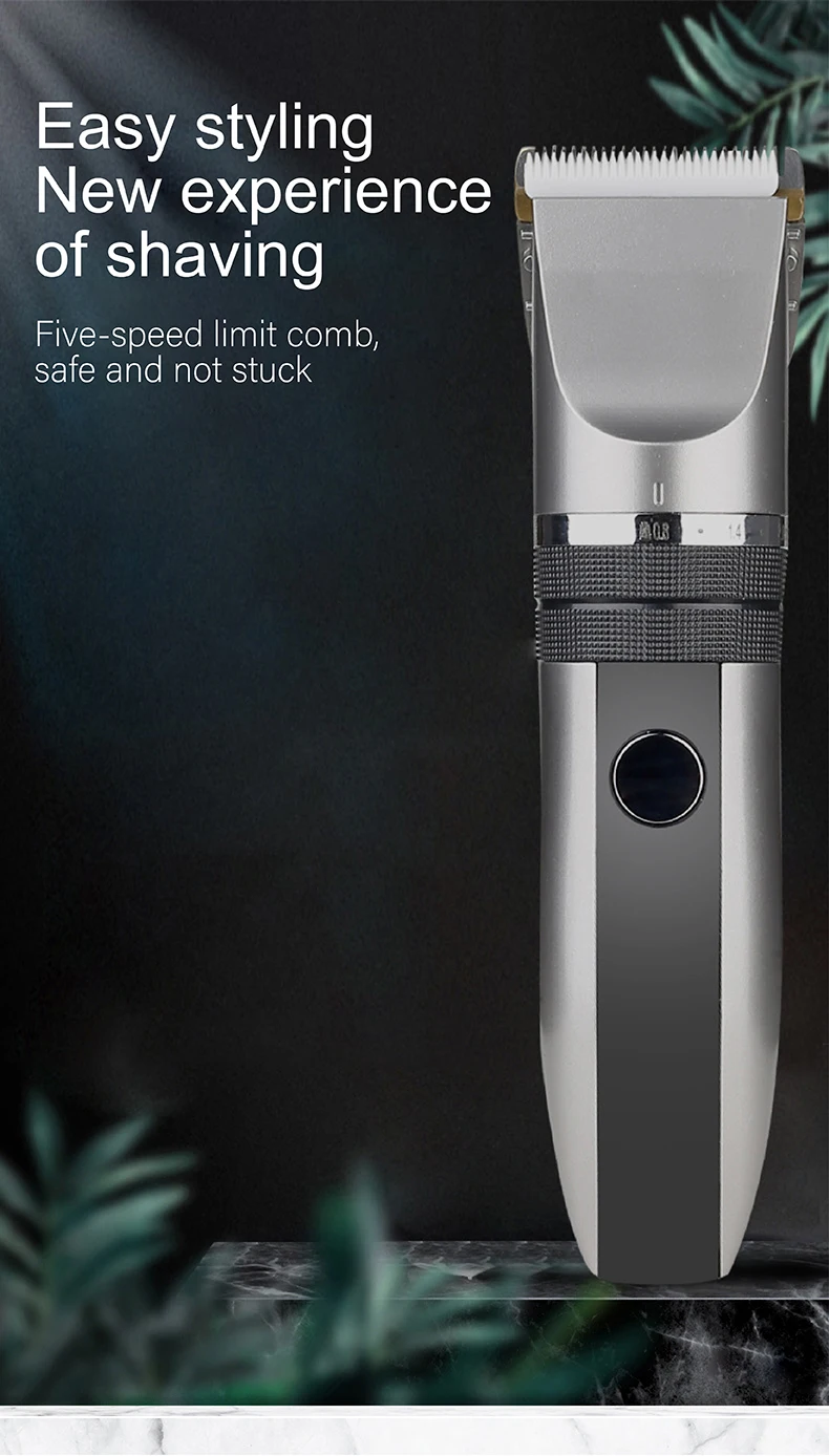 New Design Manufacturer Salon Customized Logo Five-speed Limit Comb ...