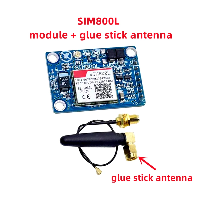 GSM GPRS 4 Frequency with 5V Serial Port Available SIM800L for Module ...