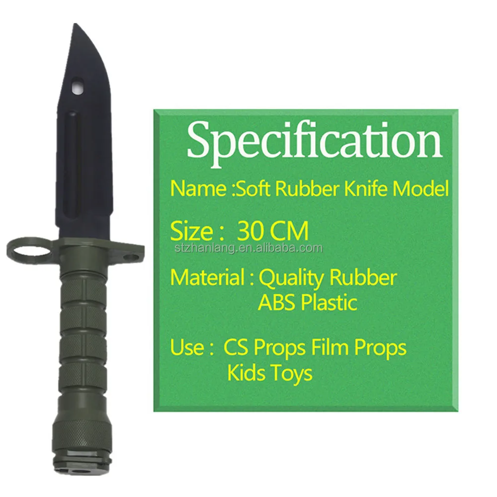 Warwolf M9 Outdoor Training - Customized Rubber Knife