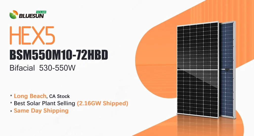 Bluesun Solar Panel - 550W Mono Array for Home Efficiency