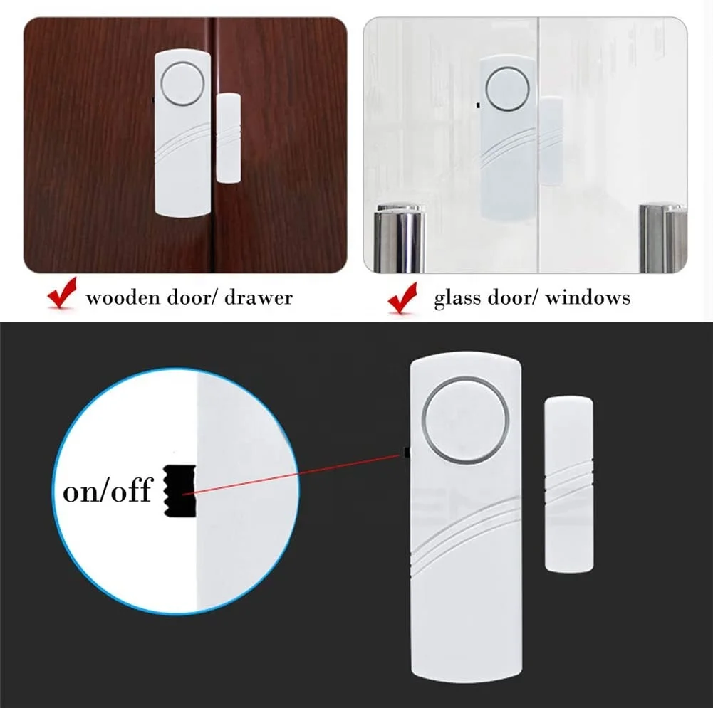 Home Security House Window Door Burglar Alarm Wireless 110db Doors And ...