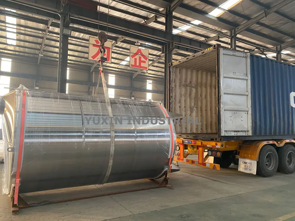 Vertical Edible Cooking Oil Storage Tanks - Big Capacity