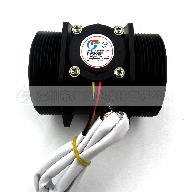Factory Hydro Generator 2inch Yf-dn50 Water Flow Sensor Hydro Turbine ...