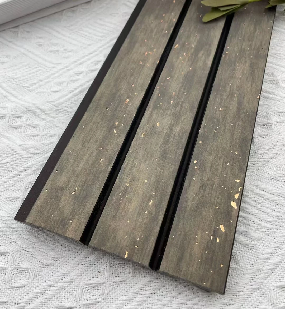 High Quality Factory Price Ps Wall Panel Decorative Gold Color 3d Wall ...