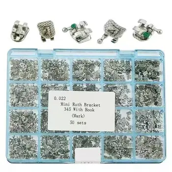 Dental Orthodontics Teeth Bracket 022 Mini/standard Roth Ortho Braces ...