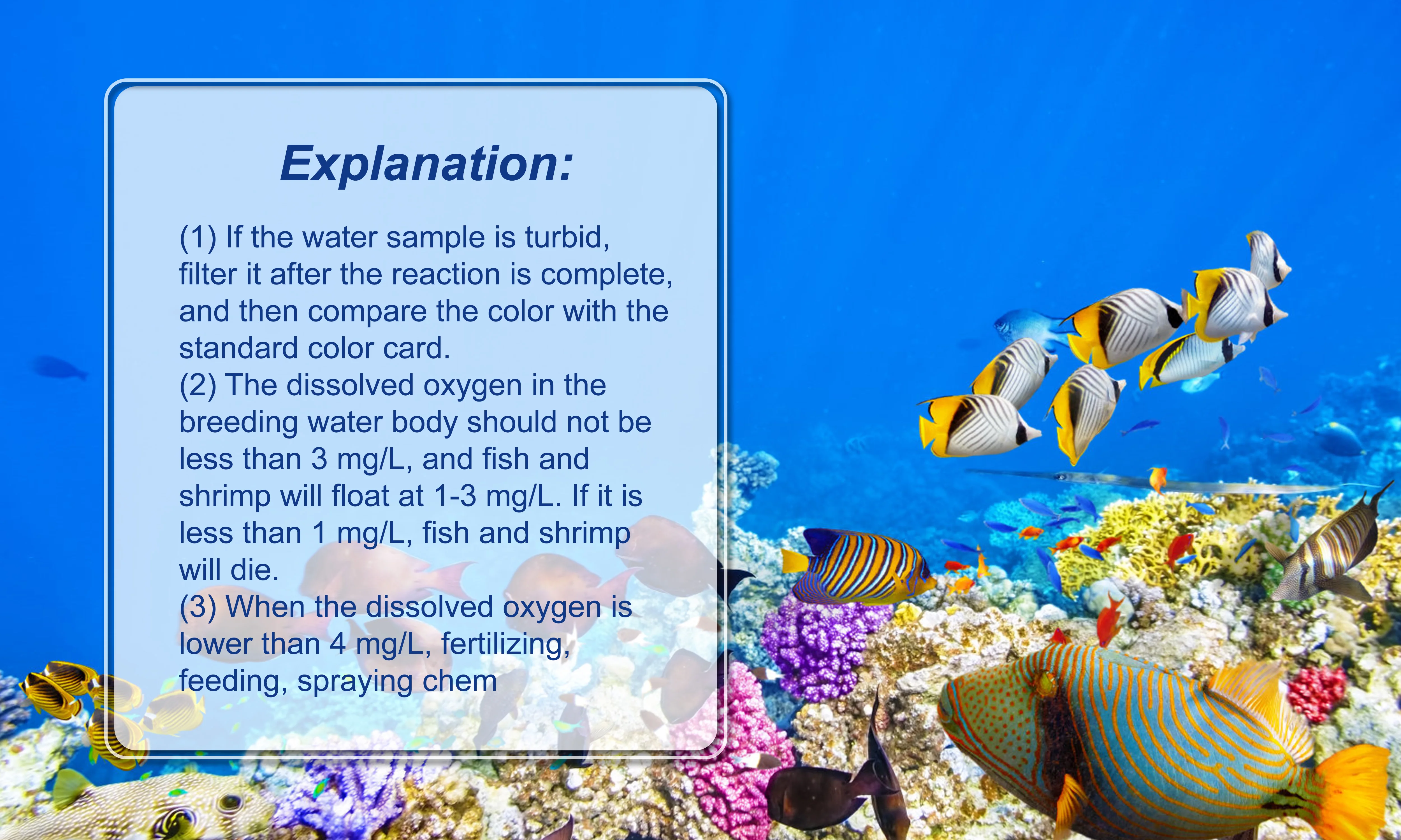 Dissolved Oxygen Reagent Test Kits For Aquarium,Ponds,Aquaculture,Water ...