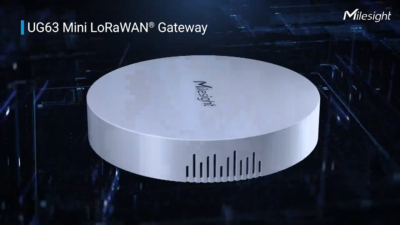 Milesight Ug63 Lorawan Gateway - Buy Lorawan Gateway Ug63,Smart ...