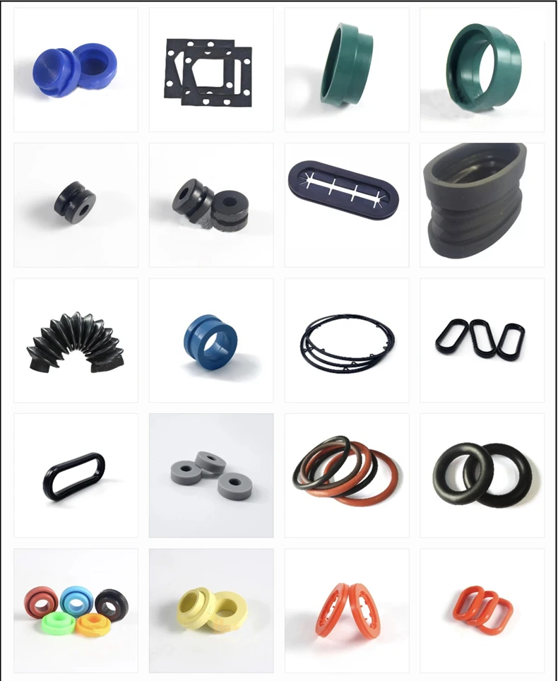 Custom Formed Industrial Rubber Nbr Seal Shaped Rubber Block Seal Ring ...