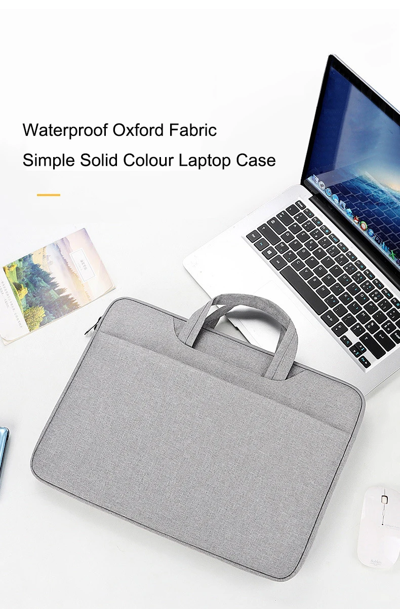 Durable Waterproof Oxford Fabric Laptop Tote Bag