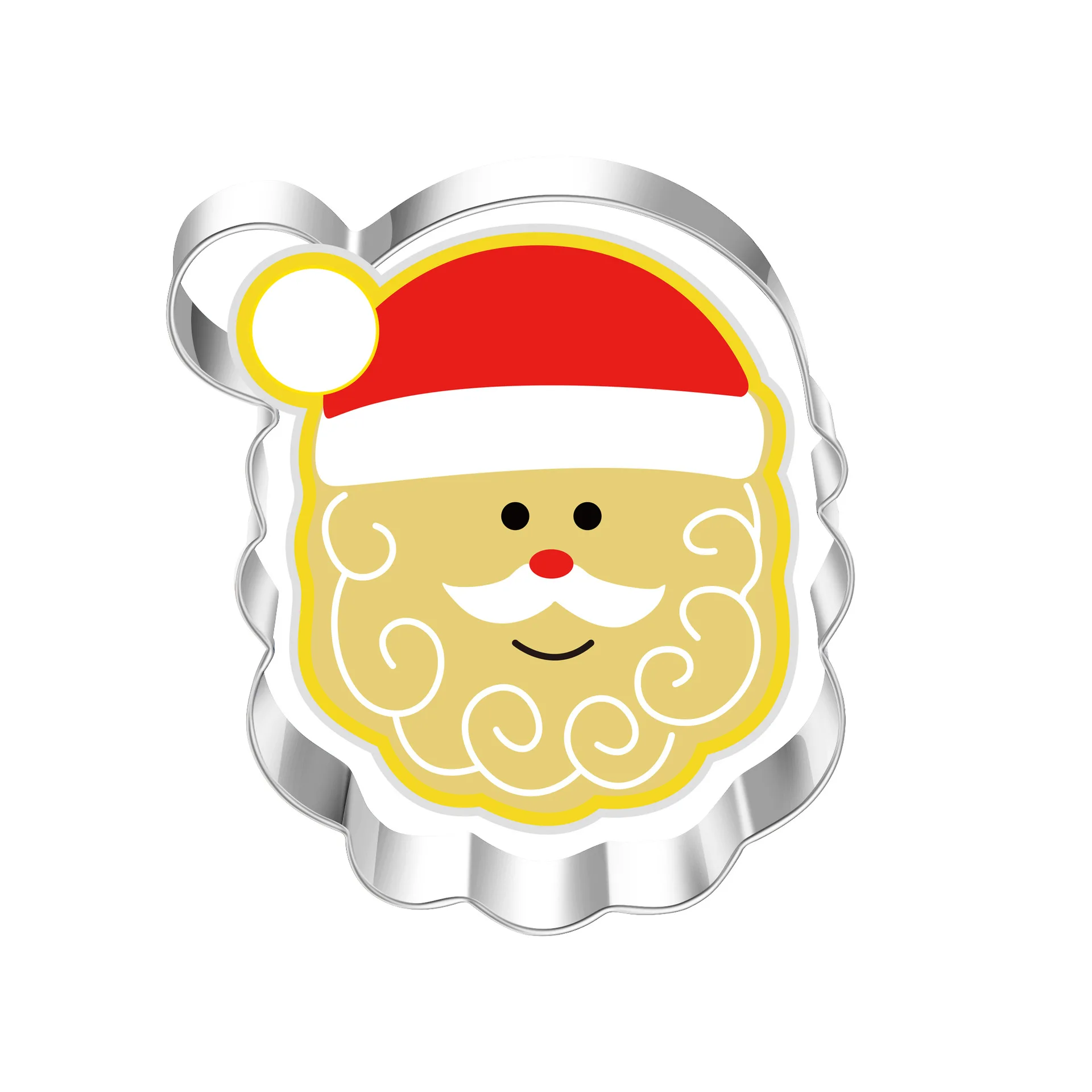 60 Types DIY Gingerbread Man Stainless Steel Christmas Tree Deer Cookie ...