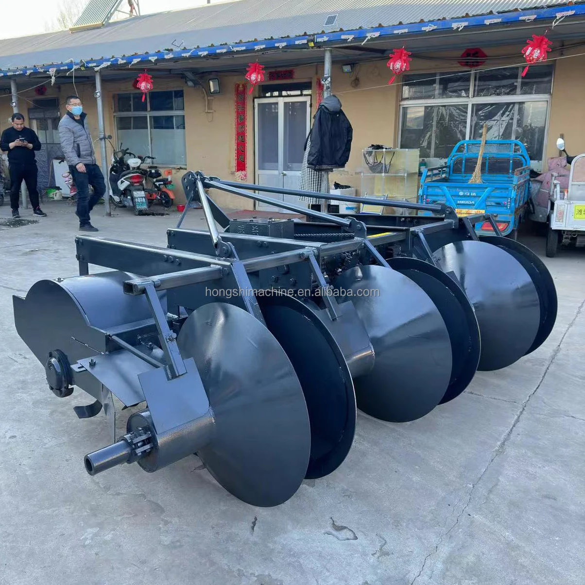 Farm Agriculture Potato Ridger - Plastic Mulch Layer Machine