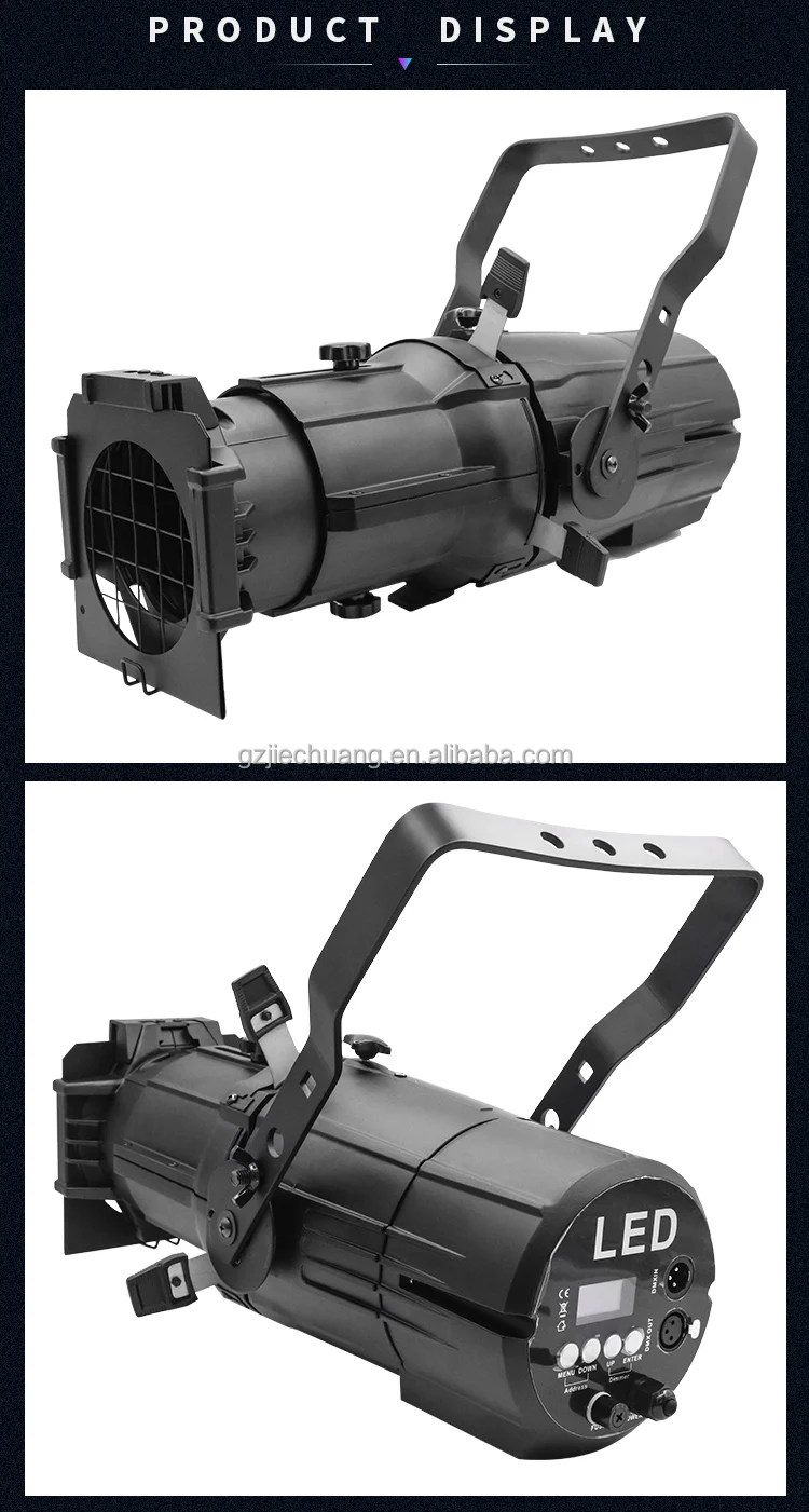 200w Studio Spotlight - Ellipsoidal Leko Profile DMX LED