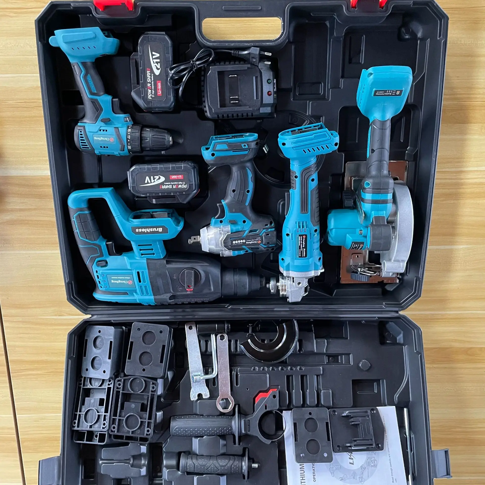 DeWalt Cordless Power Tool Combo Kit - 5pcs Multi Functional Tools - ODM