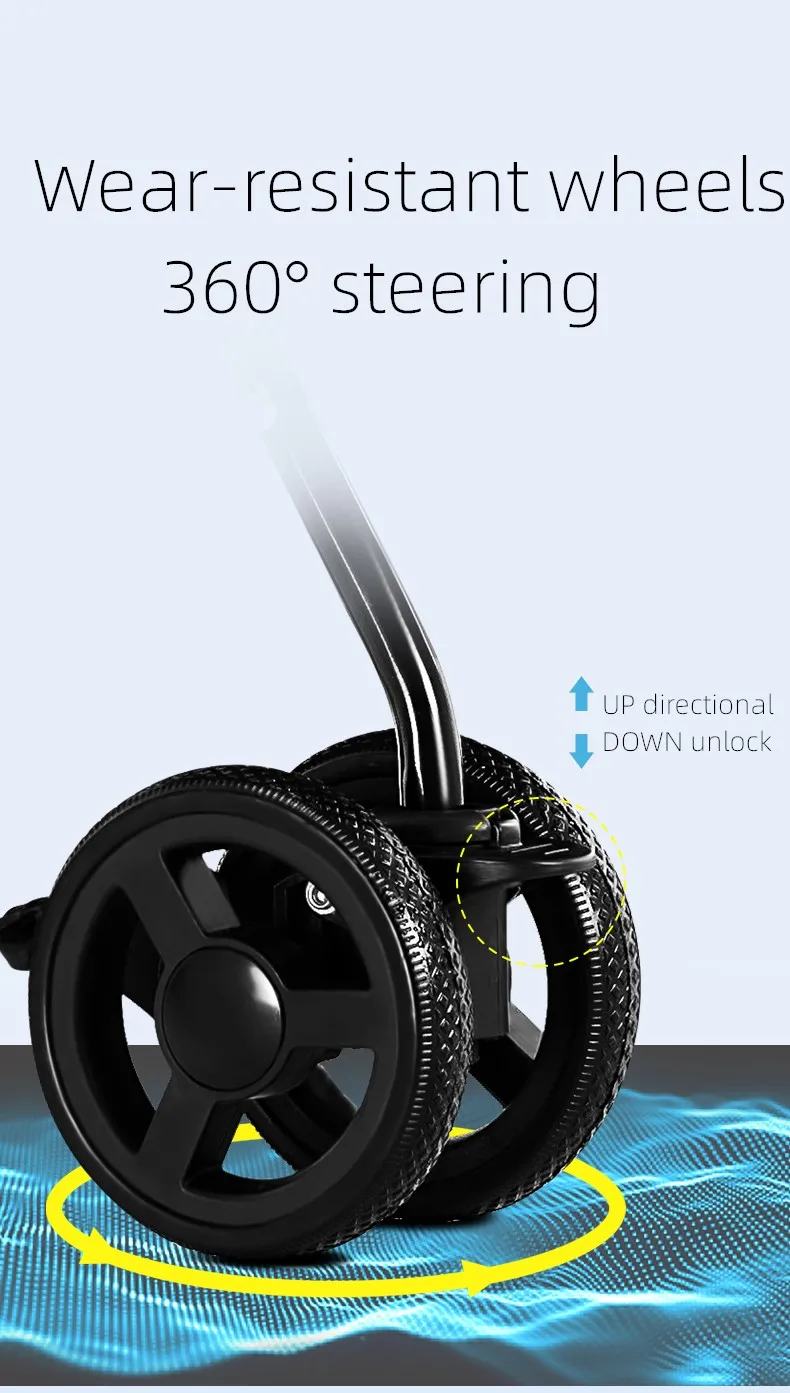 Bello Lightweight Double Dog & Cat Stroller for Small Pets, OEM