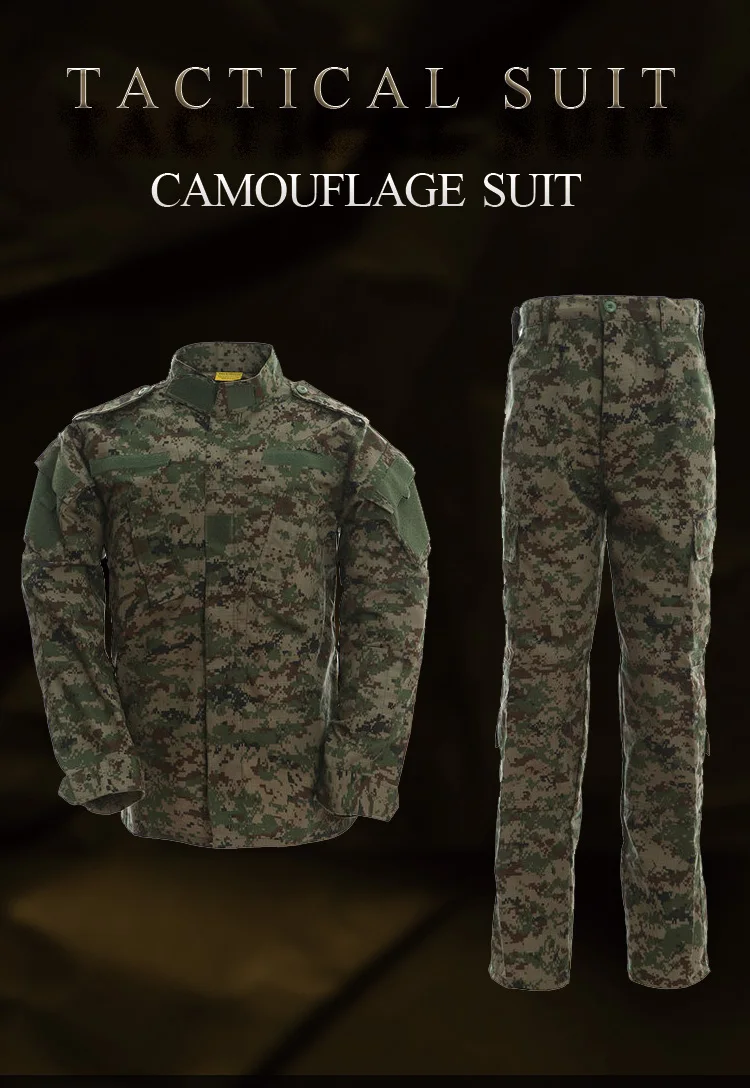 Digital Woodland Camouflage Twill Tactic Uniform For Man Use - Buy ...