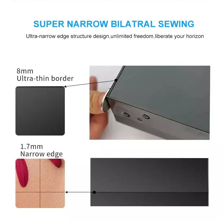 46 49 55 65 Inch 4K LCD Splicing Screens for Digital Signage