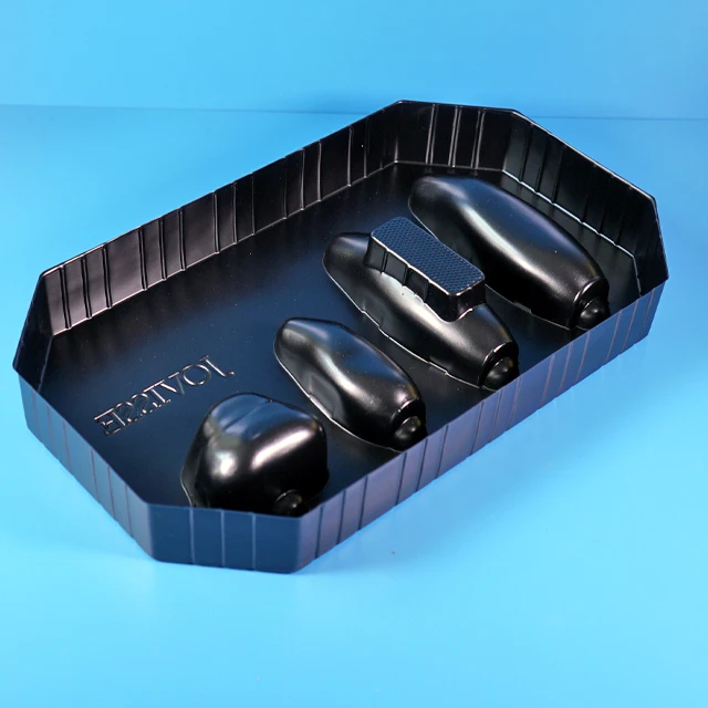 Factory Customize Black Pp Pet Cosmetic Blister Insert Package Tray ...