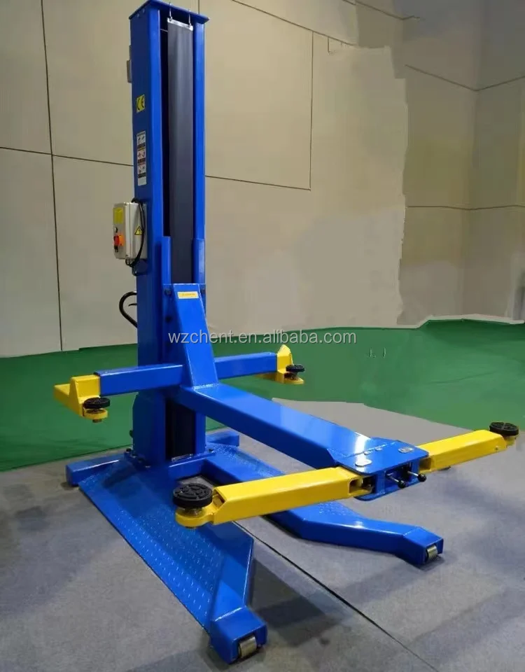 SC-1P3T Single Post Hydraulic Car Lift 3000kg Capacity Vehicle Lift ...