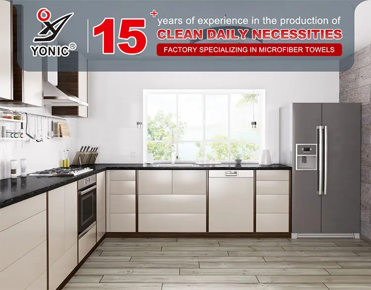 Natural Wood Pulp Cotton Rag Kitchen Width Increase Absorbent Cleaning ...