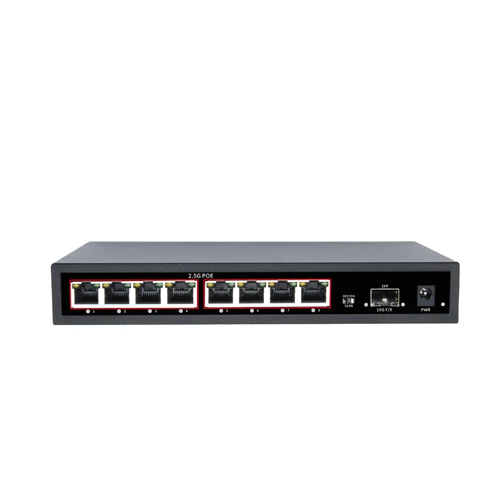 High Stability Kuwfi Sfp Ports 60gbps Full Duplex Metal Switch Poe ...