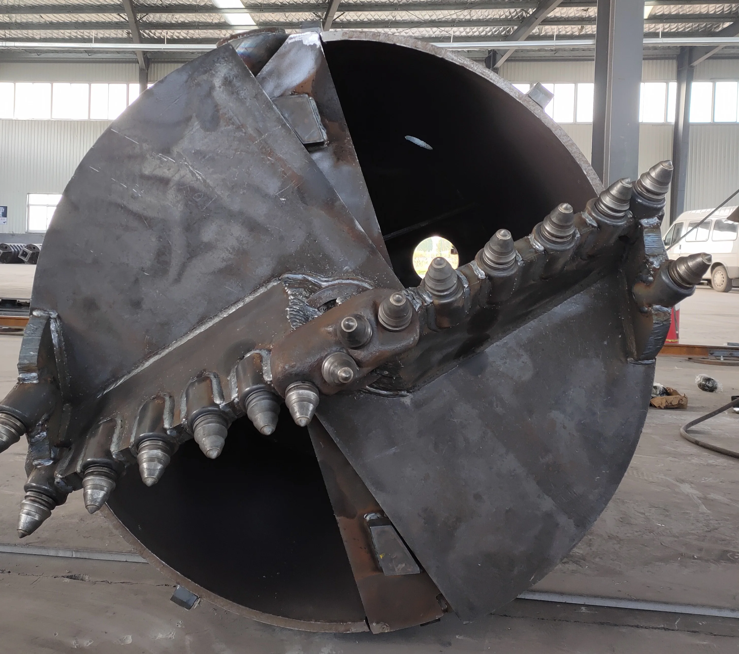 OEM CFA Continuous Flight Auger with Rock Head for Drilling Rigs