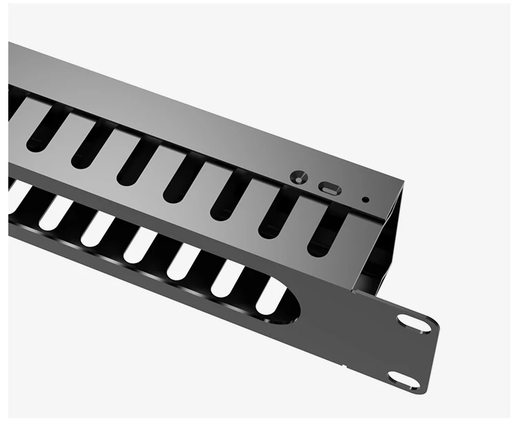 ZHEFAN Cat6 UTP Patch Panel 48 Port 19 Inch Rack Mount Low Leg Cable ...