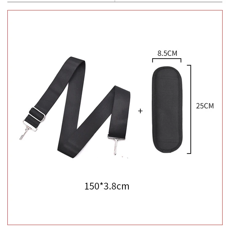 Messenger Long Shoulder Strap Computer Belt Bag Wide Shoulder Straps Of ...