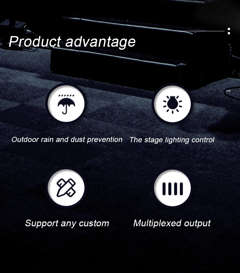 PHLTD Power Supply Straight-Through Box Stage Lighting Leakage ...