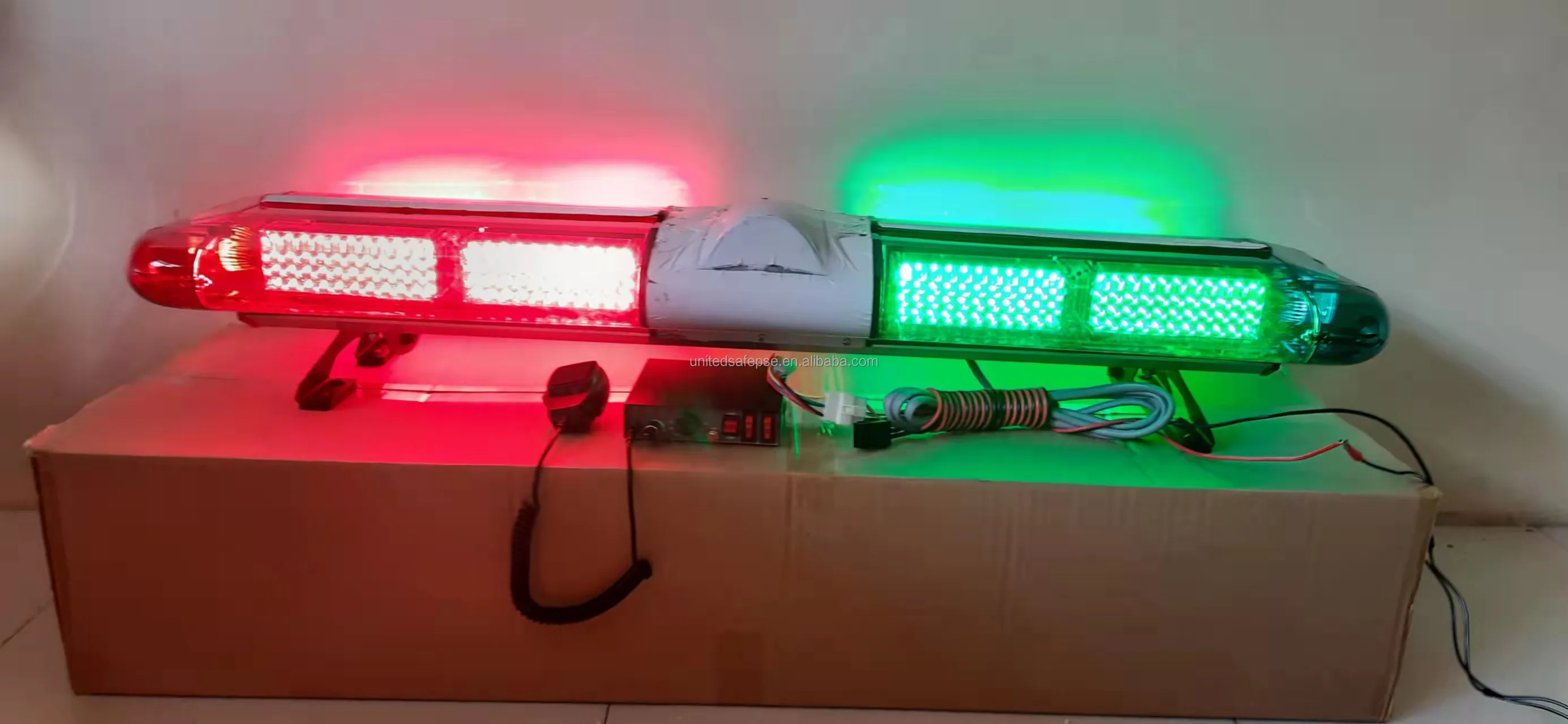 High Quality LED Light Bar with Built-in Speaker & Siren