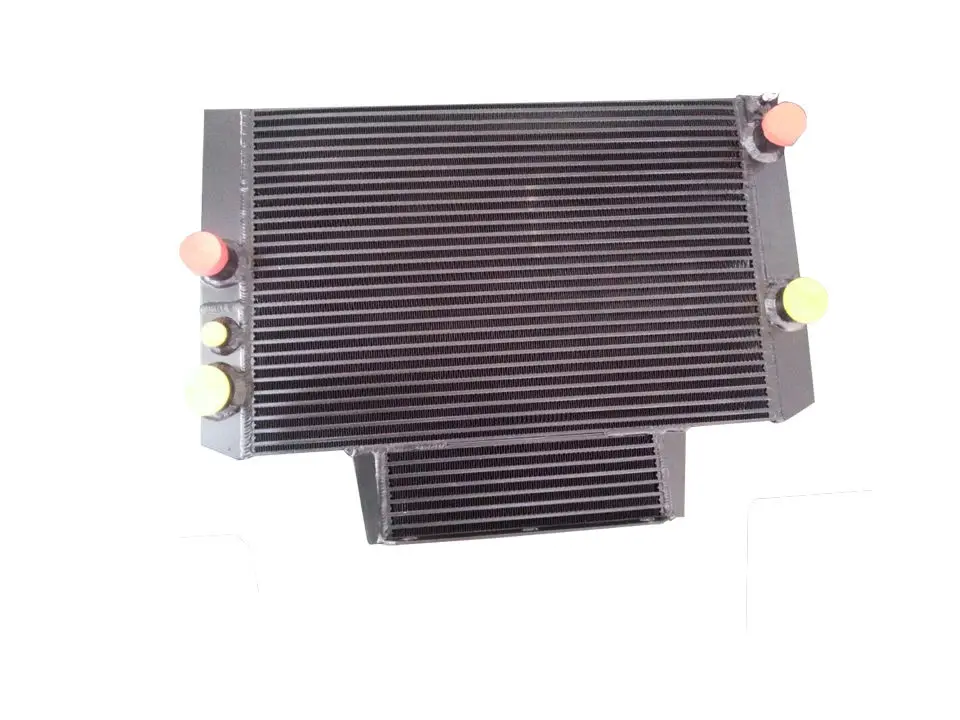 High Pressure Industrial Hydraulic Oil Coolers Radiator Plate Fin Heat ...