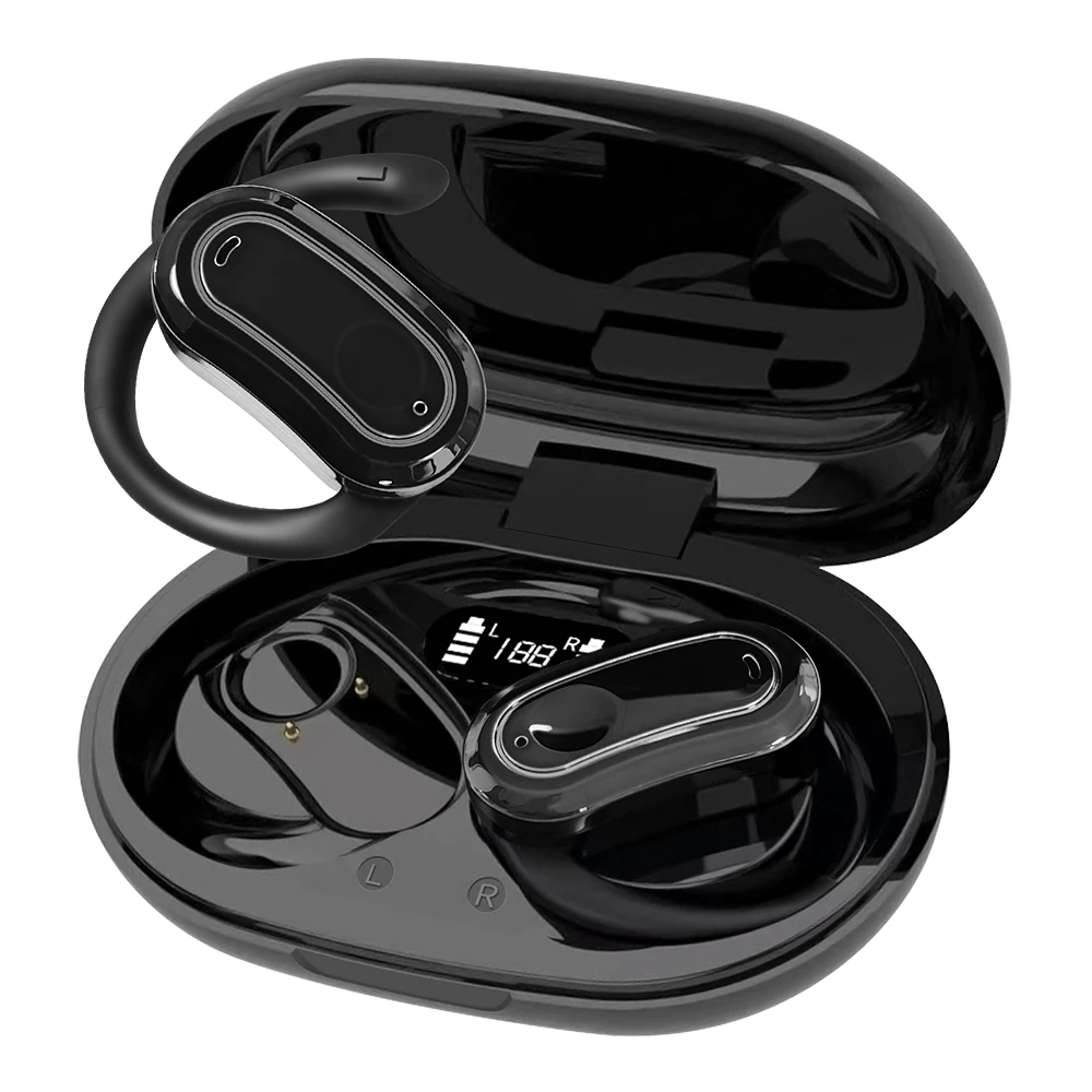 New Launched 2024 Open Ear Hook TWS Earphones Air Conduction OWS ...