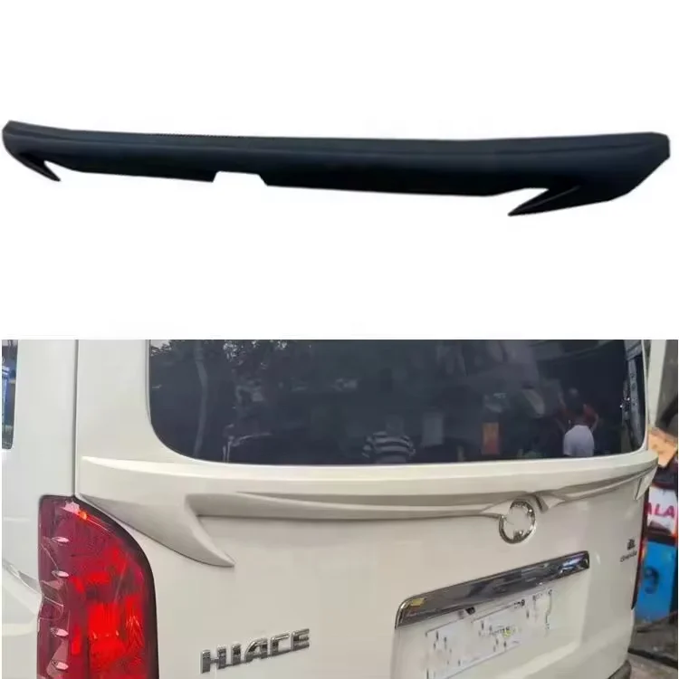 Car Middle Rear spoiler for hiace van 2005-2018 KDH200 back door middle ...