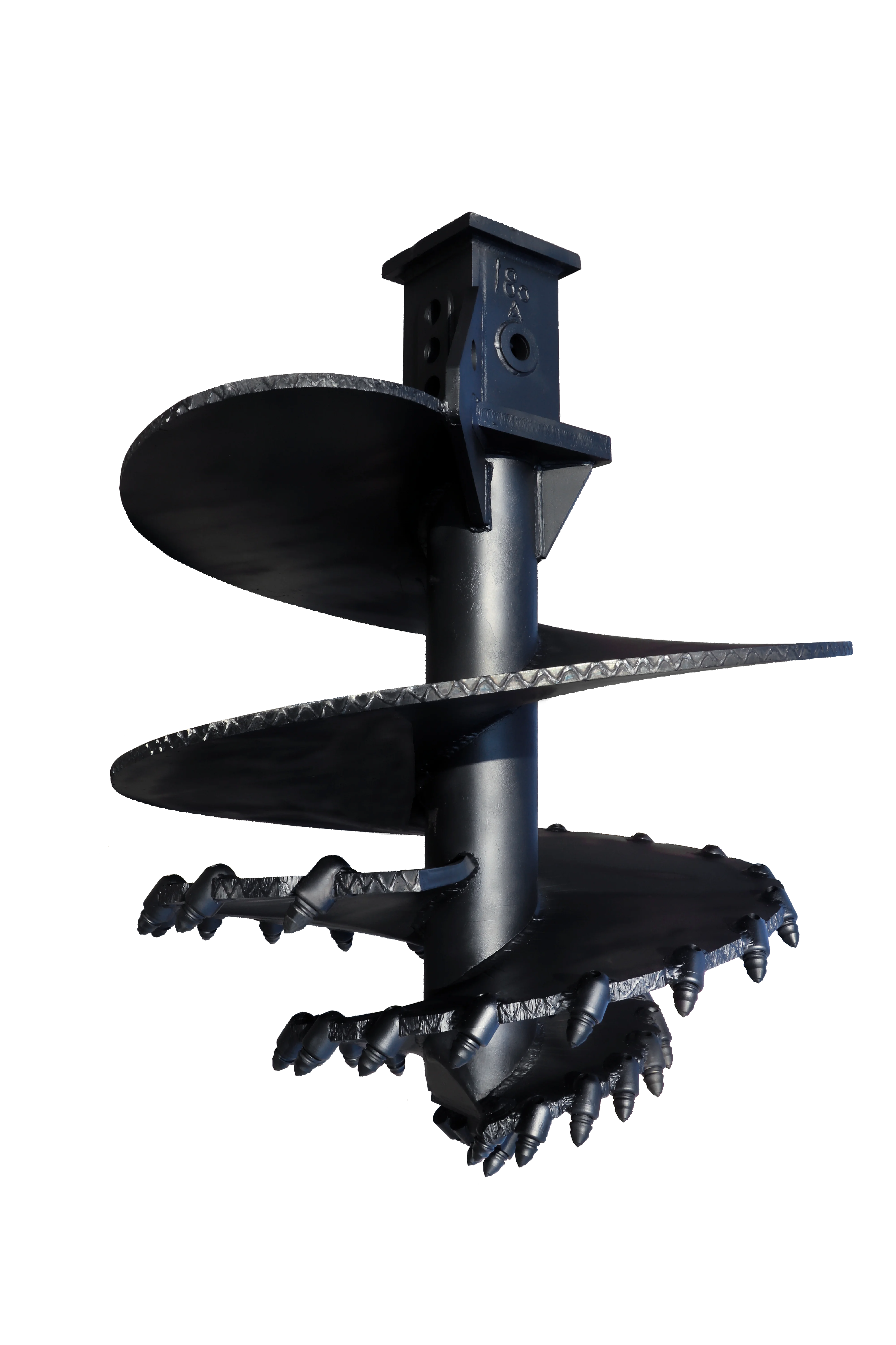 2500mm Rock Piling Conical Auger with Bullet Teeth Construction ...