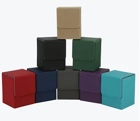 Maxjoy Card Deck Box - Premium Leather Storage Solutions