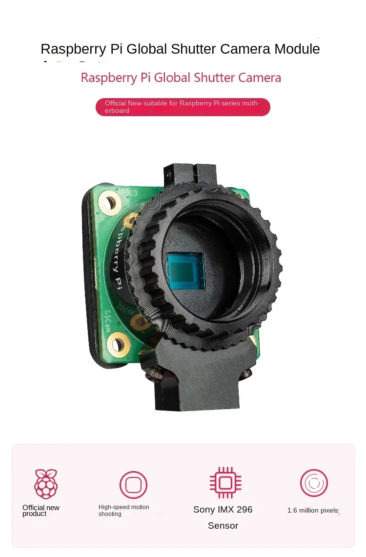 Custom Raspberry Pi Original Camera Module V2 3 Wide NoIR HQ M12 Lens ...