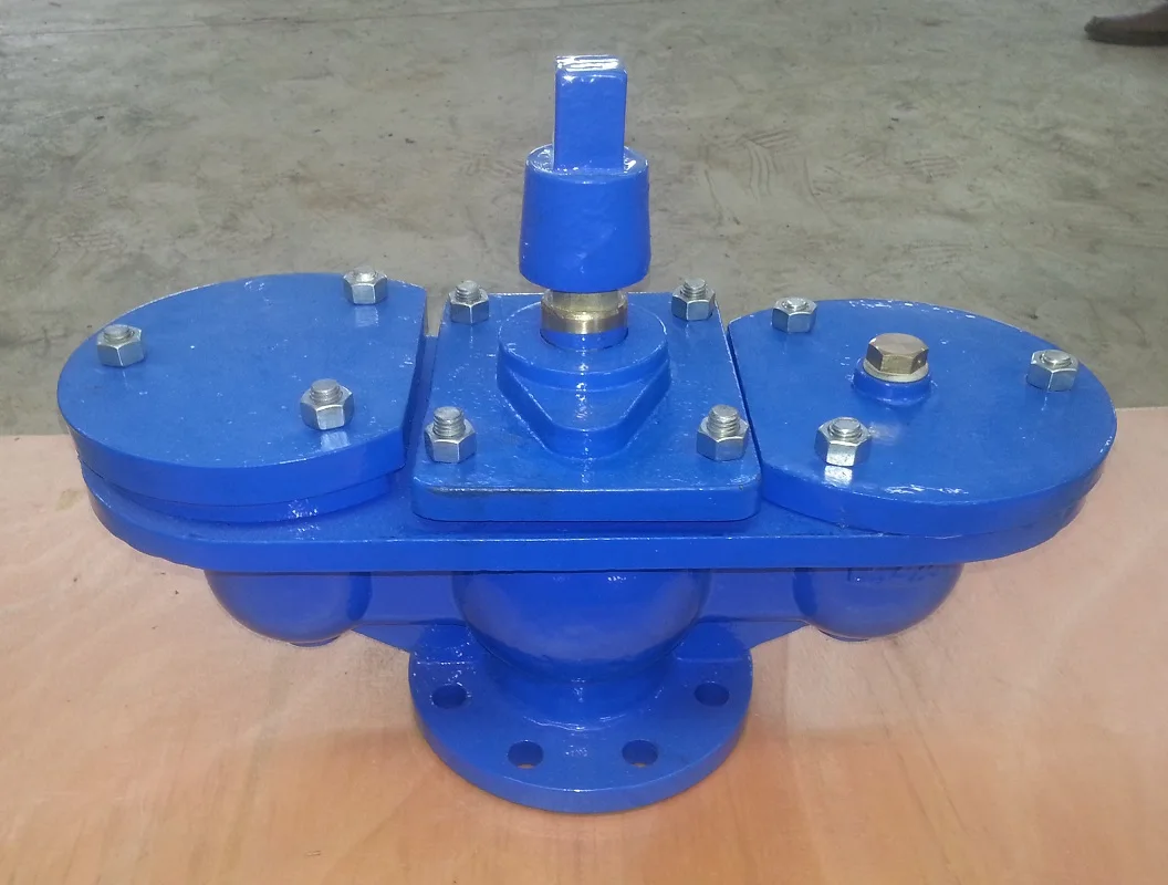 Air Valve DN100 PN16 - Ductile Iron Body with Isolating Valve