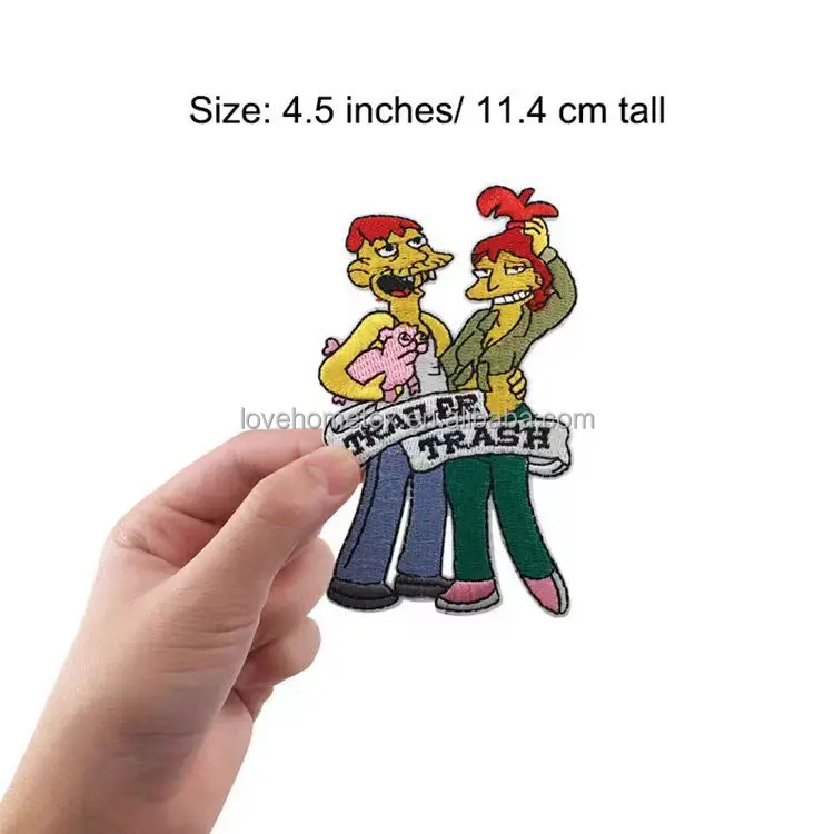 Homer Simpson Embroidered Patch - the Simpsons Barney Beer Patch