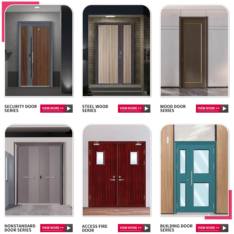 Modern Luxury Design Door Double Entrance Front Entry Leaf Cast ...