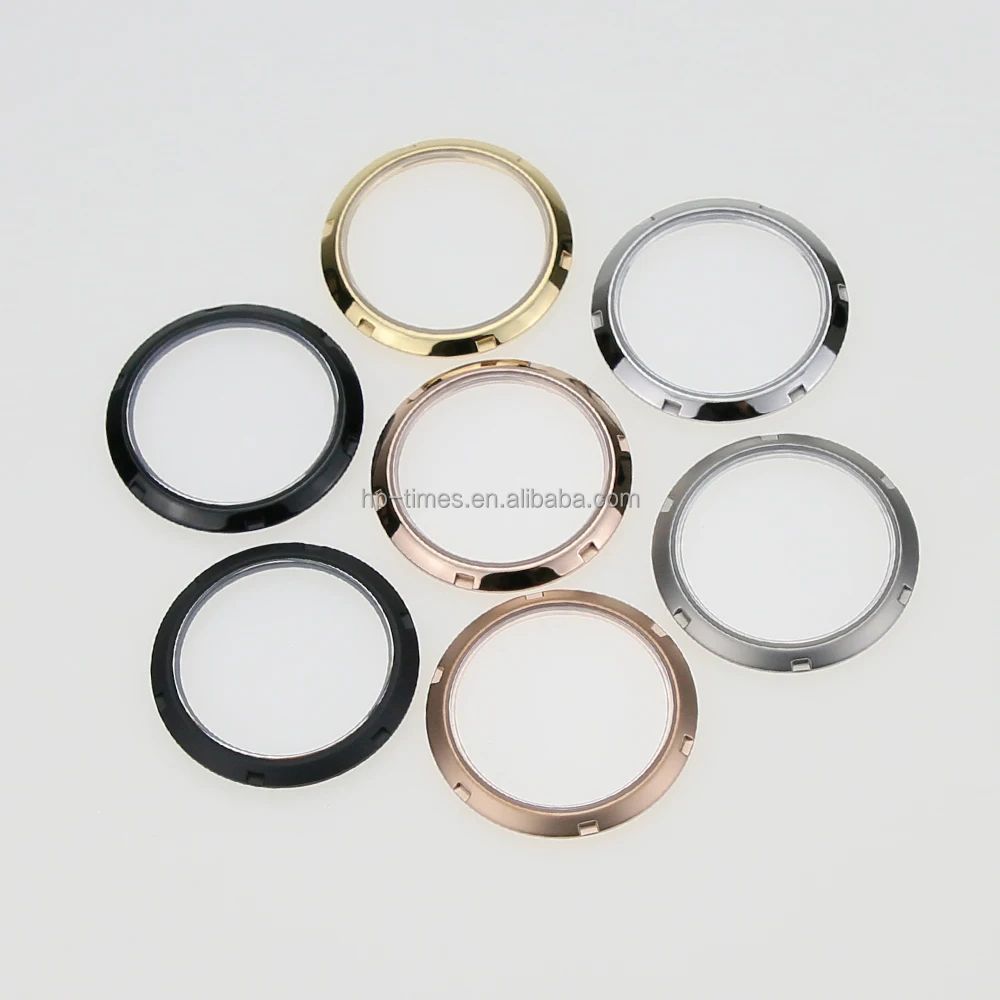 316L Stainless Steel 10ATM Slim Thin 007 Watch Sapphire Glass Case Back