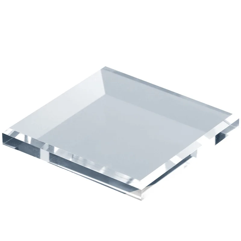 Customized Size Shape Acrylic Base Display Stand With Bevelled Edges ...