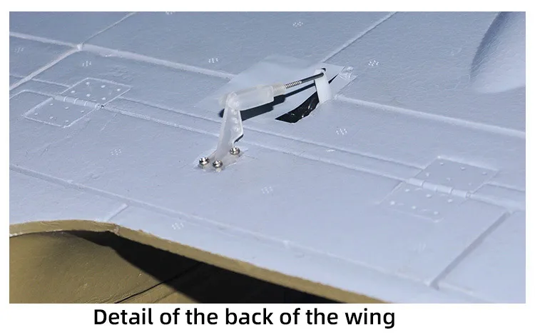 EPO Foam RC Trainer Airplane with 1600mm Wingspan PNP