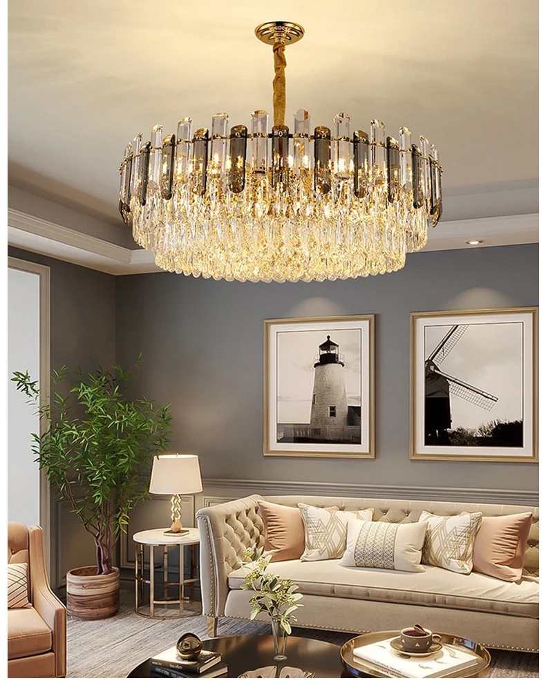 Luxury Crystal Chandelier - Modern Decorative Lighting