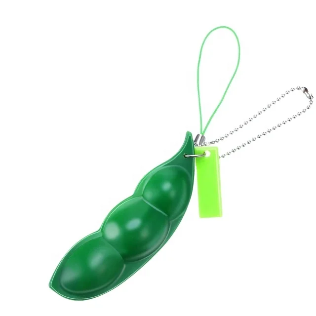 Fidget Toys Infinite Squeeze Edamame Squishy Decompression Squeeze Peas ...