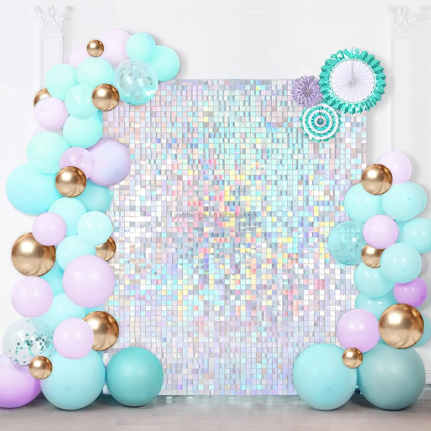 24pcs/set Shimmer Wall Advertising Backdrop 6ft*4ft Square 4d Sequin ... 24pcs/set Shimmer Wall Advertising Backdrop 6ft*4ft Square 4d Sequin ...